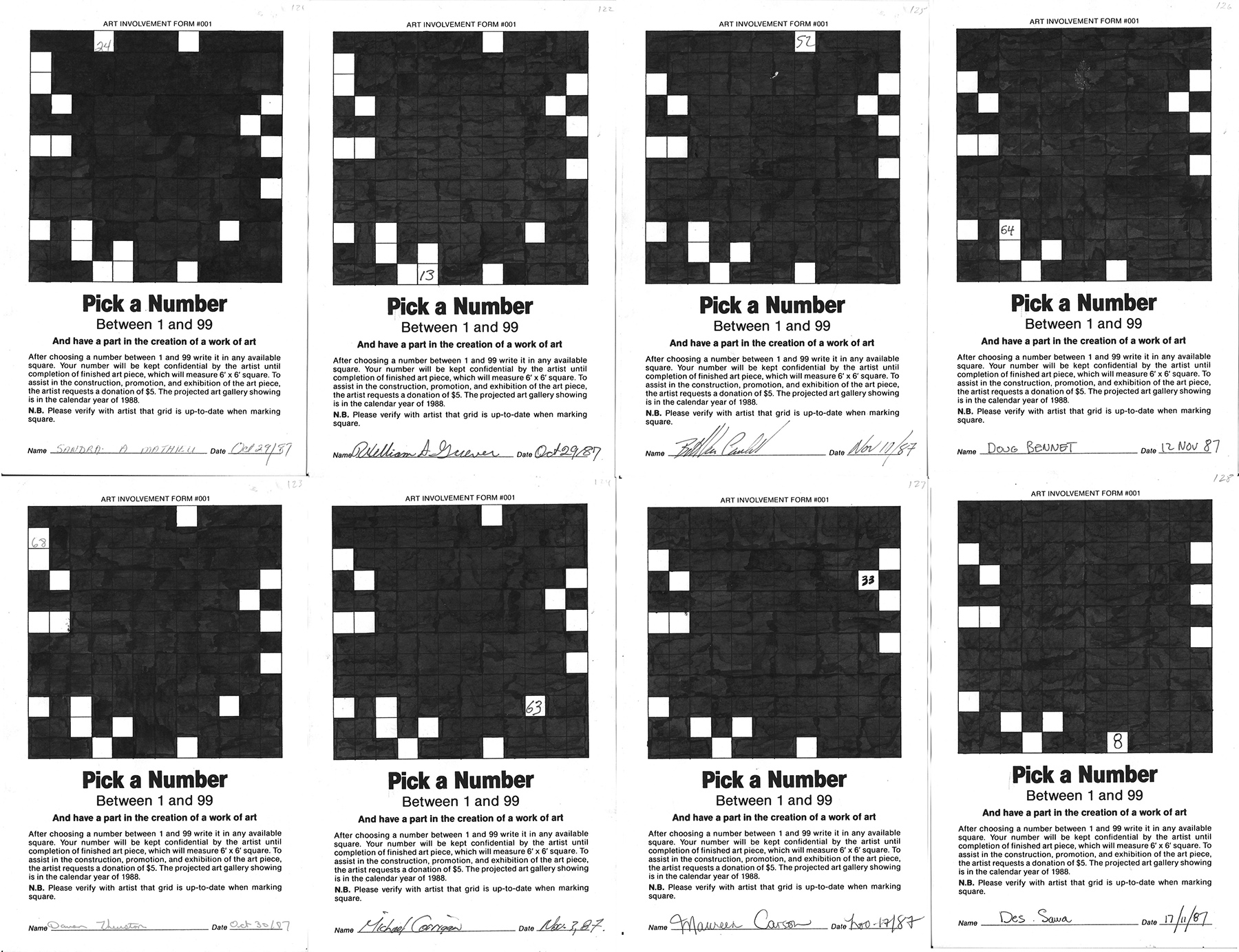 Pick A Number Between 1 And 99 DArt International Magazine Pick A Number Between 1 And 99 DArt International Magazine